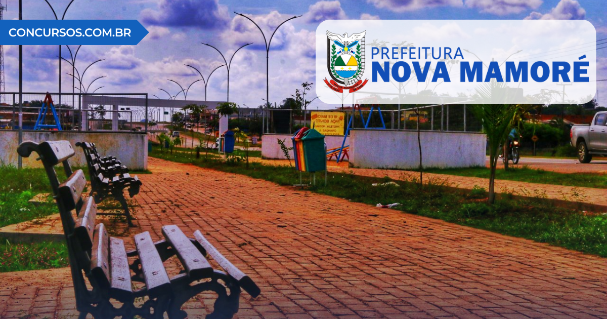 Prefeitura de Nova Mamoré - RO realiza processo seletivo com 70 vagas